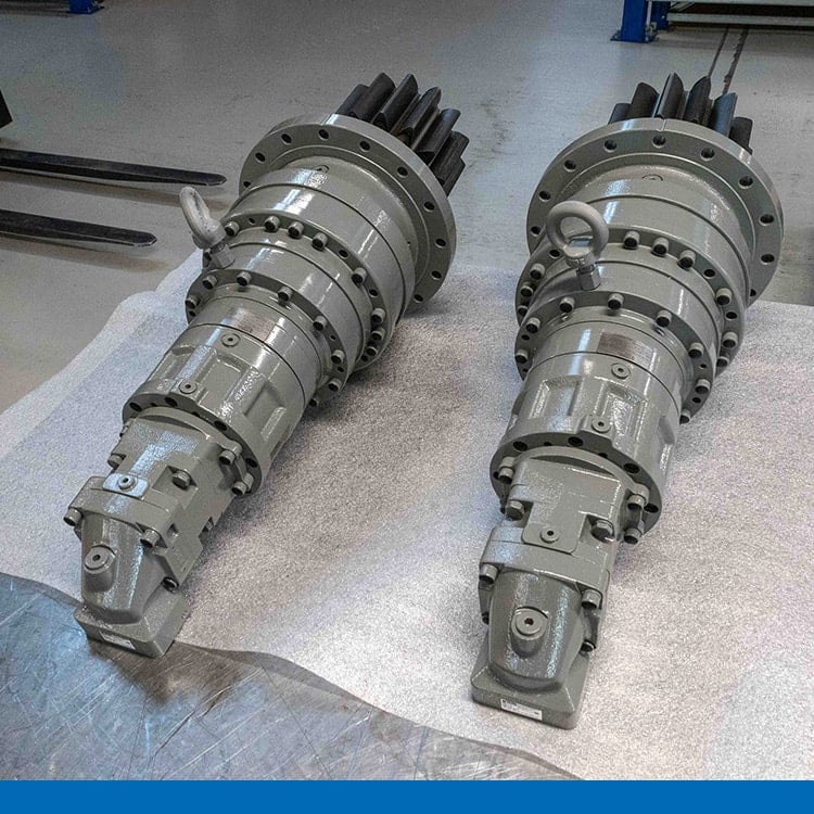 Slewing drives for Canadian use - Aandrijf Technisch Buro